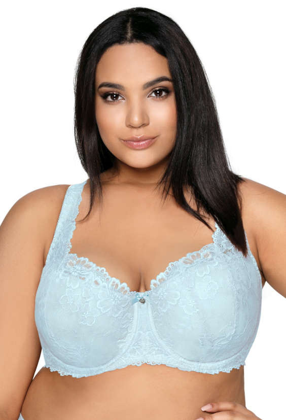 Set padded bra blue Carmela Big M-053/22 and panties F-053/51/1 błękit | LINGERIE SETS ...